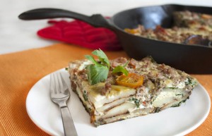 Turkey Sausage and Kale Frittata Recipe | Life by Daily Burn