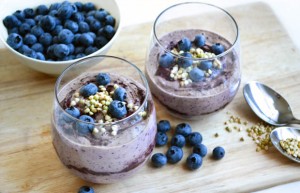 Blueberry Buckwheat Breakfast Pudding Recipe