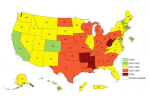 The Obesity Map You Need to See: How Does Your State Do? | Life by ...