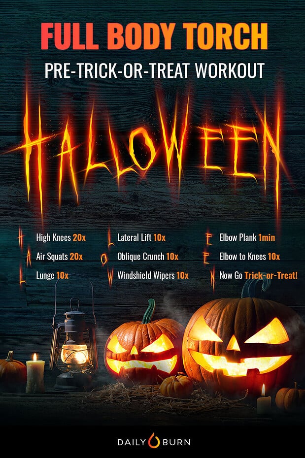 Before You Trick-or-Treat, Try This Halloween Workout | Life by Daily Burn