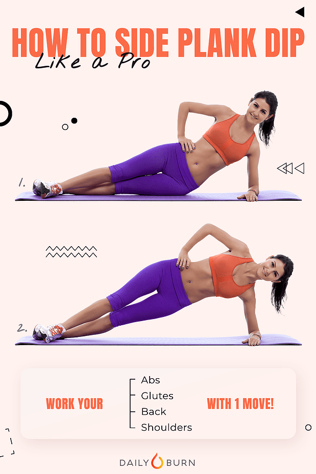How to Side Plank Dip Like a Pro | Life by Daily Burn