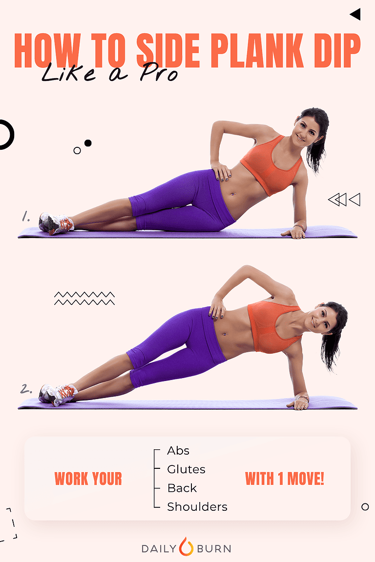 How to Side Plank Dip Like a Pro | Life by Daily Burn